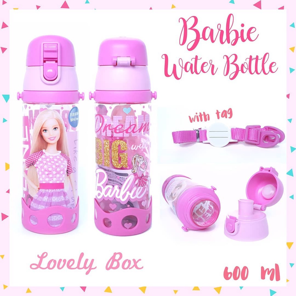 Jual Cornershop Botol Silicon Cover Barbie ORI 600ml | Shopee Indonesia