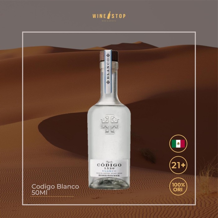 Jual Codigo Blanco Miniature 50Ml Tequila Premium | Shopee Indonesia