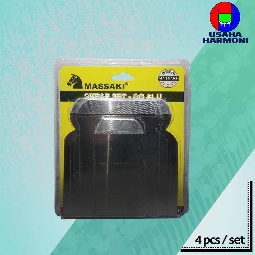 Jual Scrap Dempul Set Massaki | Isi : 4 Pcs | Shopee Indonesia