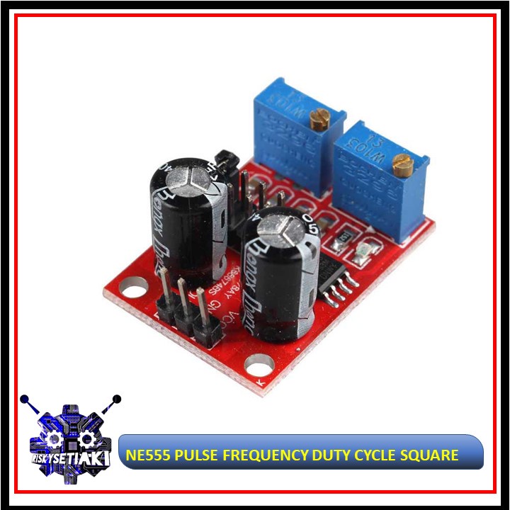 Jual NE555 PULSE FREQUENCY DUTY CYCLE SQUARE WAVE GENERATOR | Shopee ...