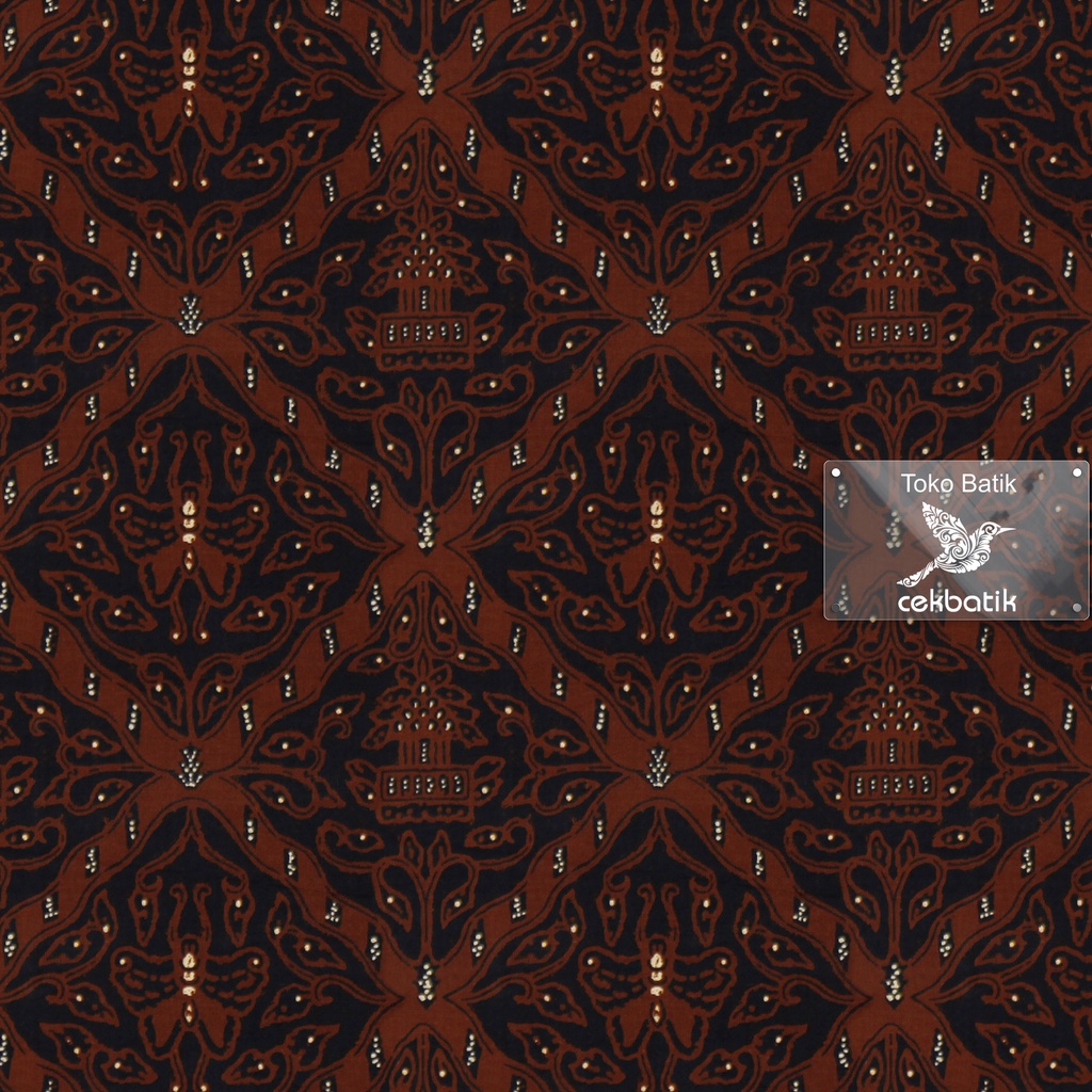 Jual Kain IL Motif Batik Classic Sogan Klowongan (Batik Klowongan ...