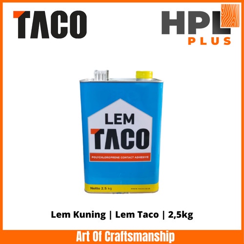 Jual Lem Taco Ta1025 lem hpl kuning 2.5 | Shopee Indonesia