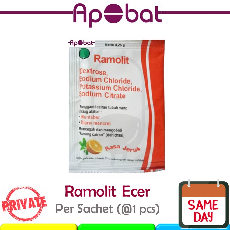 Jual - ApObat - Ramolit ECER Cairan Tubuh Elektrolit Diare Rama ...