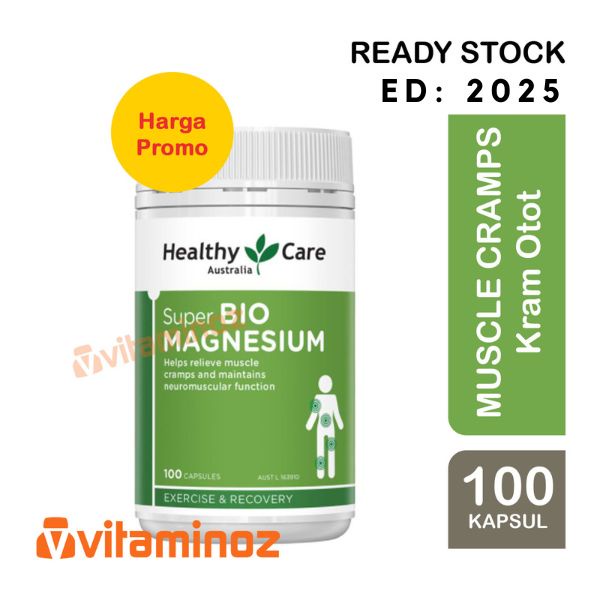 Jual Healthy Care Super Bio Magnesium - 100 Kapsul | Shopee Indonesia
