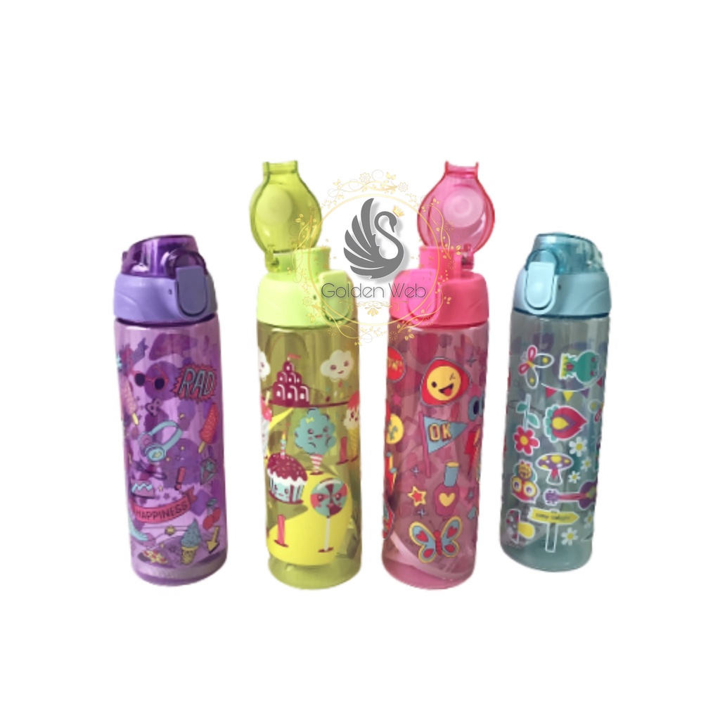 Jual Botol Minum Smiggle 658 / Tumbler Anak / Botol Viral 650ml / Botol Karakter / Souvenir ...