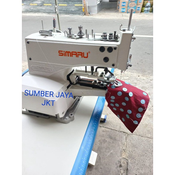 Jual Mesin pasang kancing simaru tipe 1377 bisa silang | Shopee Indonesia