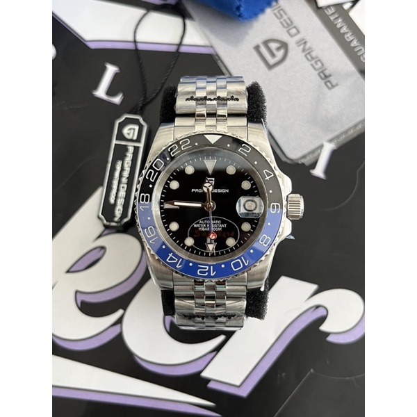 Jual Pagani design GMT Batman Pepsi Jubile PD1662 Seiko NH34 GMT ...