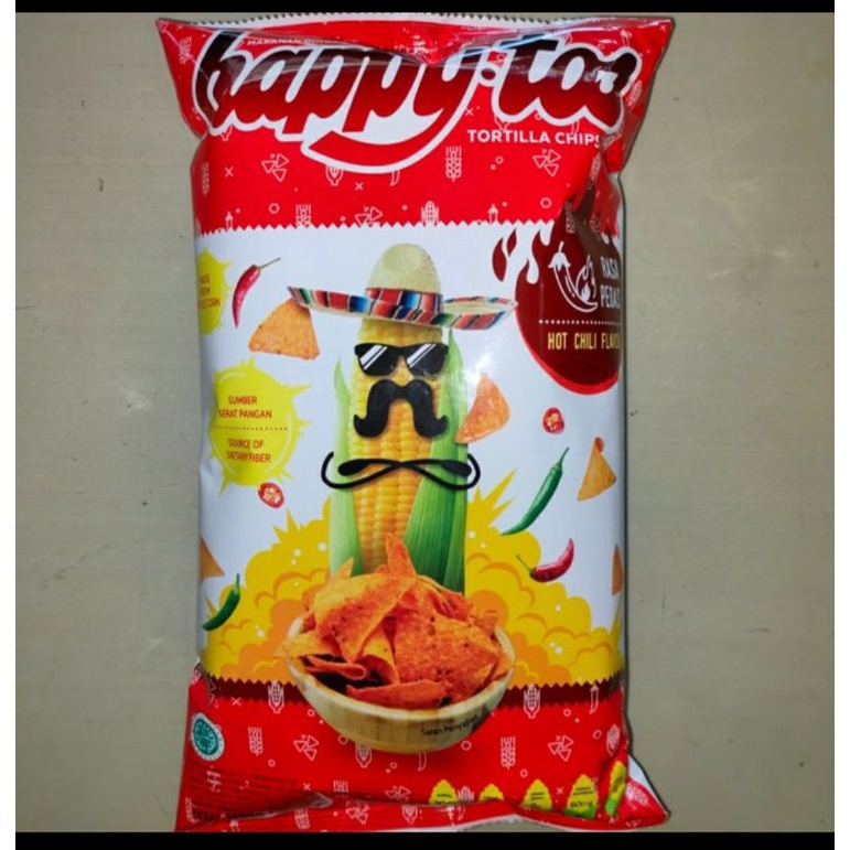 Jual Happy Tos Tortilla Chips Jumbo 140gr | Shopee Indonesia