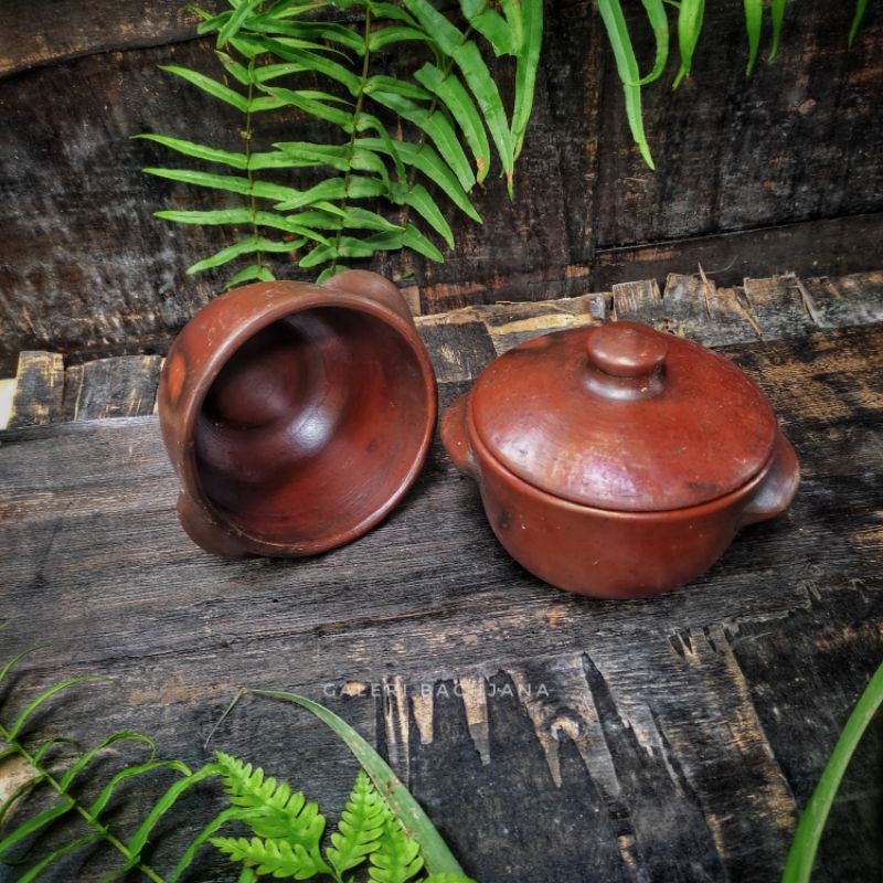 Jual MANGKOK TUTUP / MANGKOK GERABAH / MANGKUK TANAH LIAT / MANGKUK D12 ...