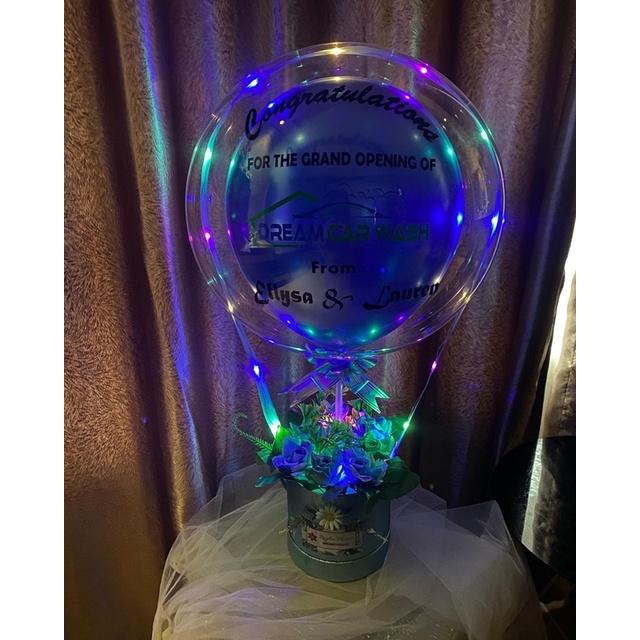 Jual Bloom Box Bunga Balon Bunga Grand Opening Happy Birthday Buket ...