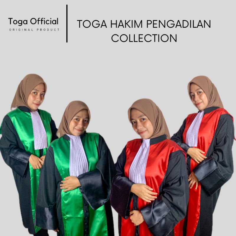 Jual REDY STOK!! Toga Hakim Premium 100% ORIGINAL | Shopee Indonesia