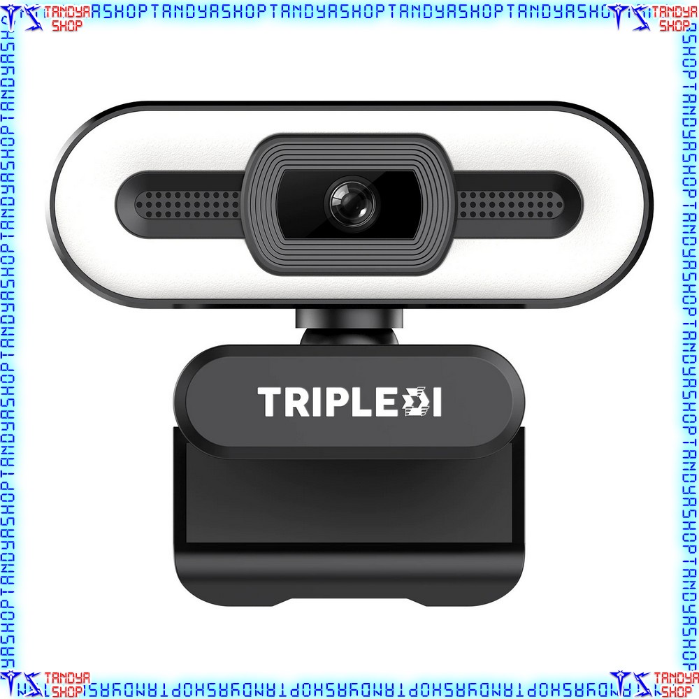 Jual Webcam laptop HD 1080P 2k 4k with fill light Kamera USB PC webcame ...