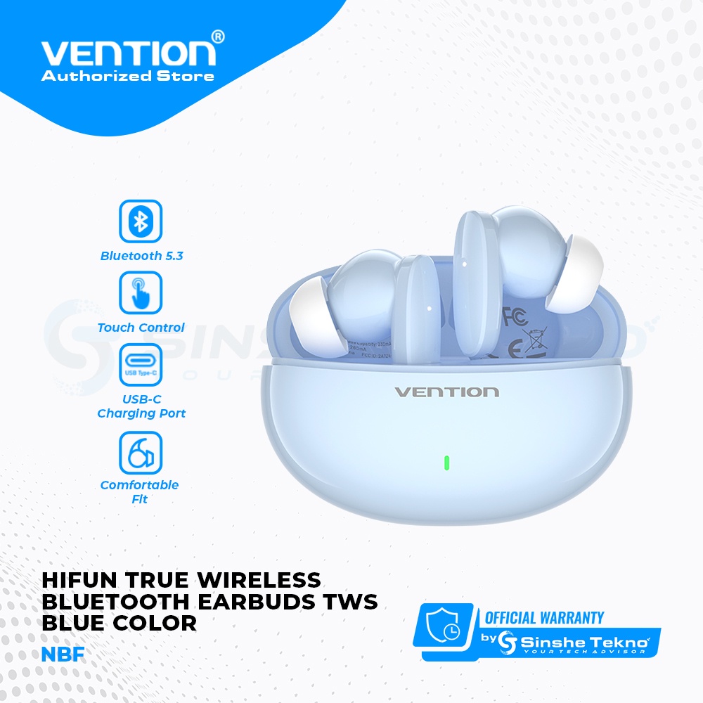 Jual Vention TWS Headset Bluetooth True Wireless HiFun Series | Shopee ...