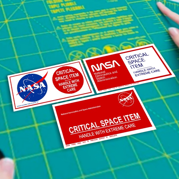 Jual STIKER NASA CRITICAL SPACE ITEM | Shopee Indonesia