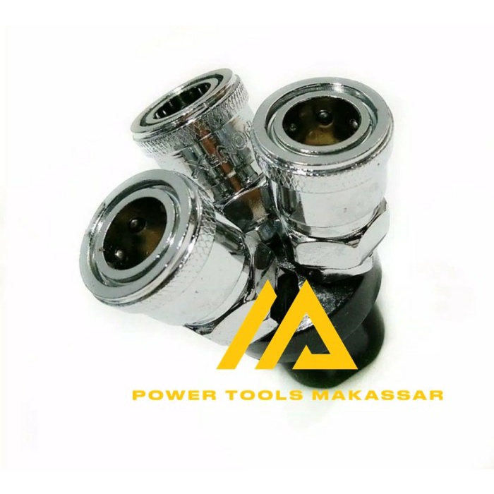 Jual XENON Quick Coupler Cabang 3 - Coupling 3 Way Sambungan Selang ...