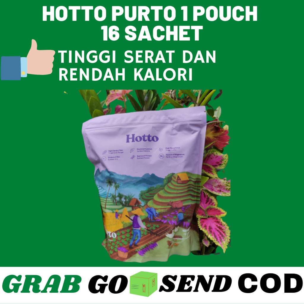 Jual Hotto Purto Multigrain With Purple Potato Asli Original 1 Pouch 16 Sachet | Shopee Indonesia