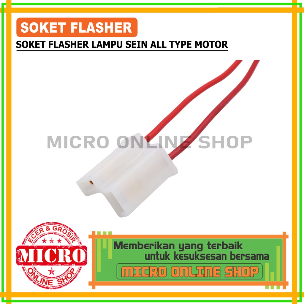 Jual Socket Flasher Sein Motor Universal Soket Flaser Sen All Type ...