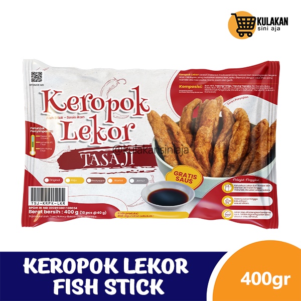 Jual Tasaji Keropok Lekor ( Kerupuk Lekor), Fish Stick, Sosis Ikan ...