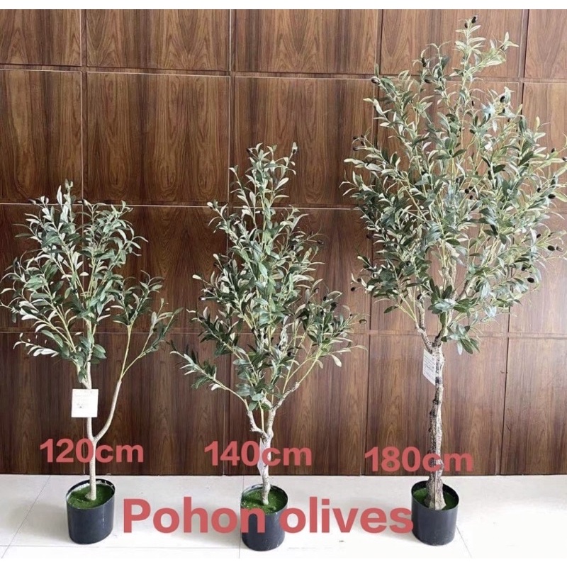 Jual Pohon Artificial Buah Zaitun/Pohon Artificial Olive/1pcs pohon ...