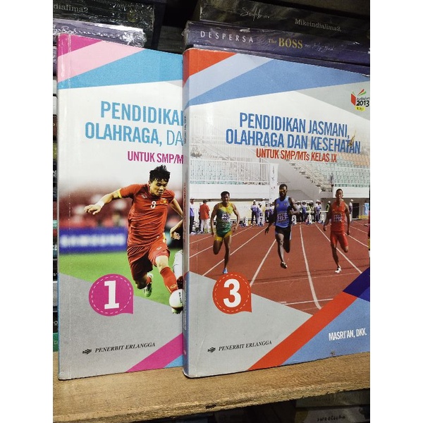 Jual Buku PENJASORKES PJOK 1,2,3 SMP/MTs KELAS VII,VIII,IX ERLANGGA | Shopee Indonesia