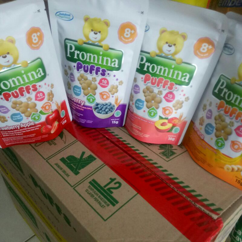 Jual Promina puffs 8+ 15g | Shopee Indonesia
