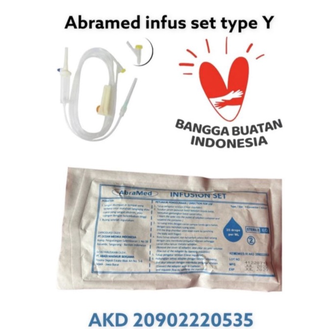 Jual INFUS SET TYPE Y | Shopee Indonesia