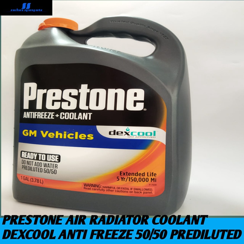 Jual PRESTONE AIR RADIATOR COOLANT DEXCOOL ANTIFREEZE 50/50 PREDILUTED ...