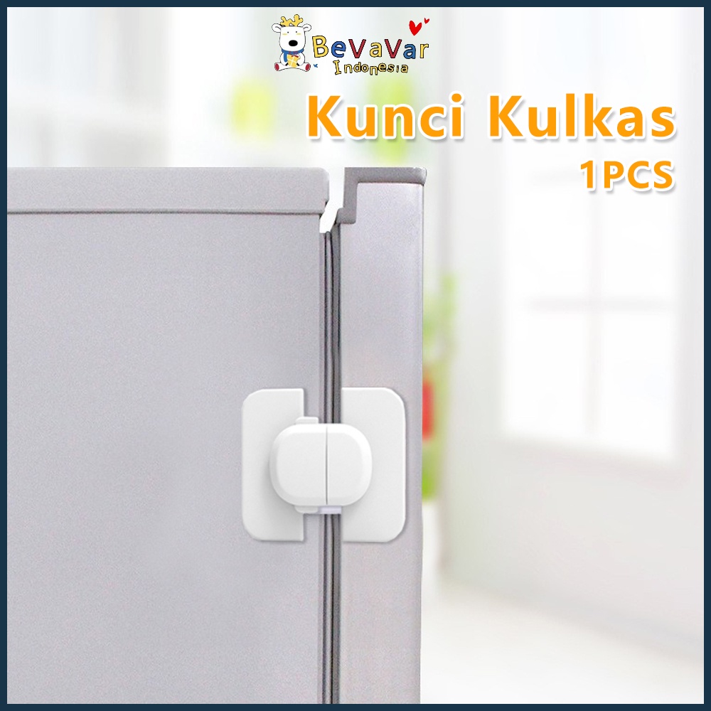 Jual BEVAVAR pengunci kulkas Kunci Kulkas Pengaman Laci dan Lemari ...