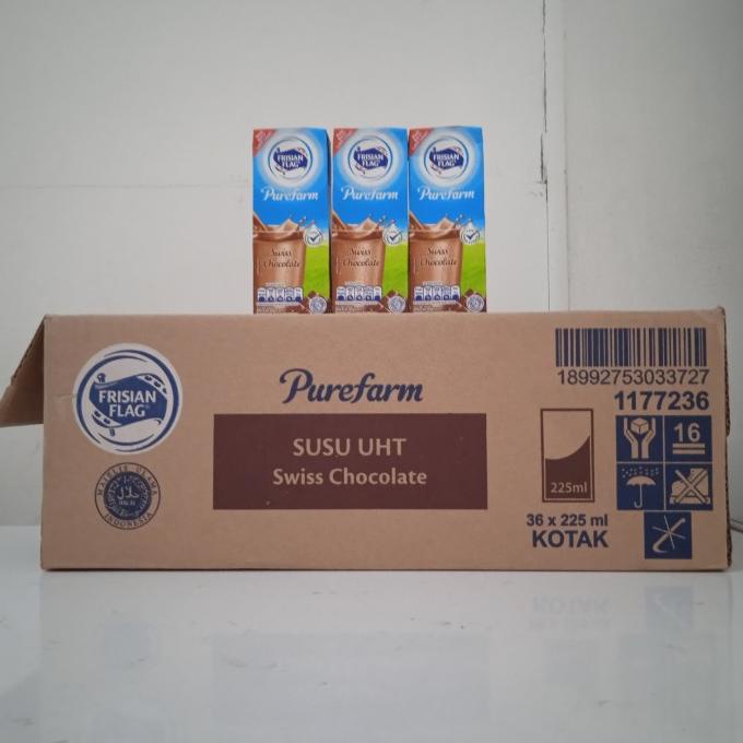 Jual Susu Frisian Flag Purefarm 1 Dus ( 225 ml x 36 pcs) | Shopee Indonesia