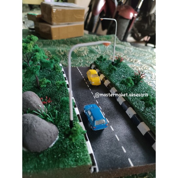 Jual Miniatur/Diorama Jalan Raya Uk. 20x20x15 cm | Shopee Indonesia