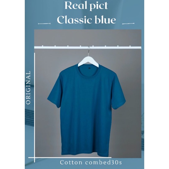 Jual Kaos polos pria Lengan panjang dan Lengan Pendek Cotton Combed 30s ...