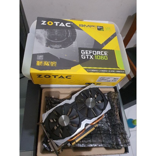 Jual zotac gtx 1060 6gb second mulus terawat | Shopee Indonesia