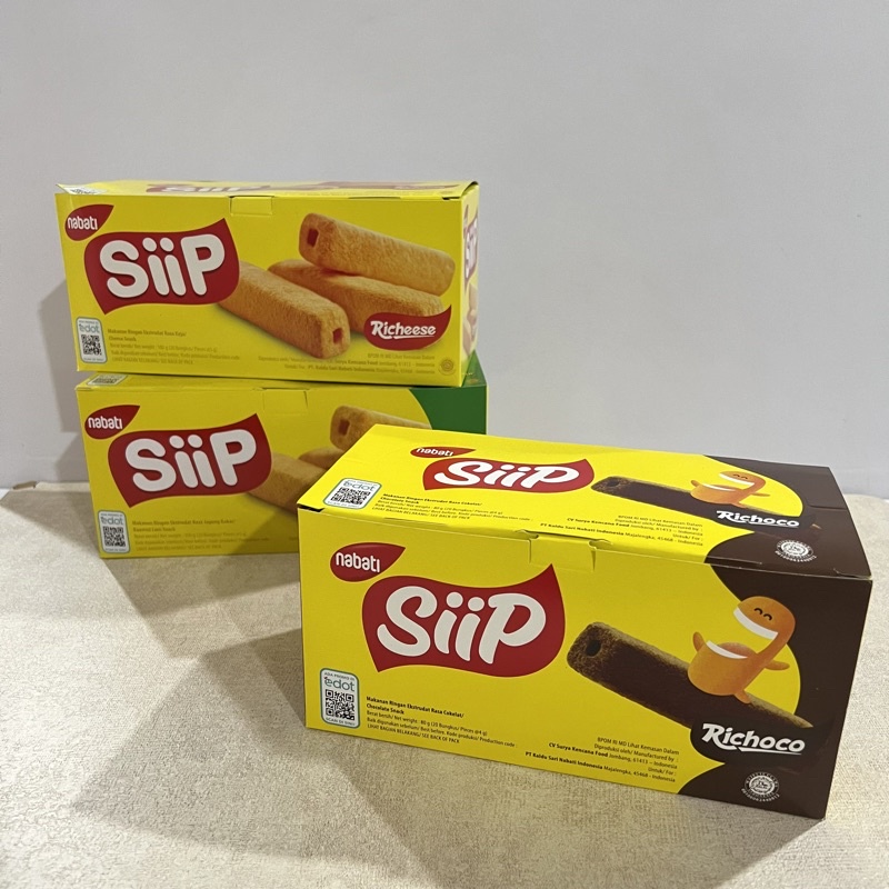 Jual Nabati Siip S1 500 Coklat/ Jagung/ Keju 1 box isi 20pcs | Shopee ...