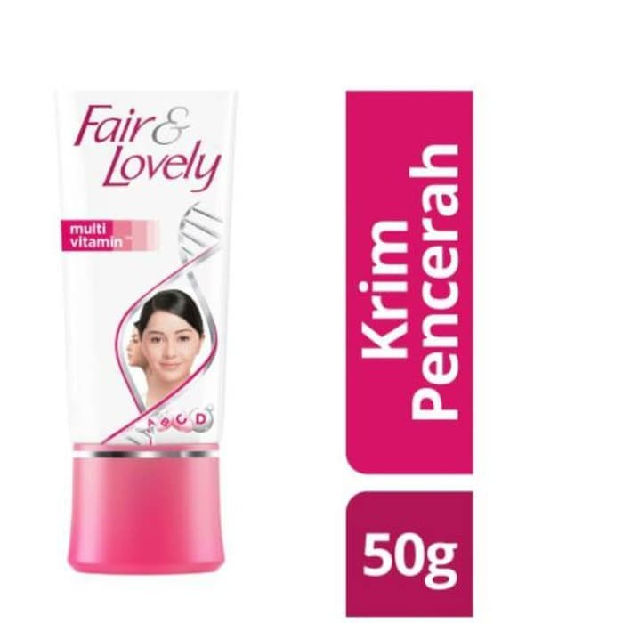 Jual Fair & Lovely 50 gr Krim Pencerah Multi Vitamin Cream Wajah Muka ...