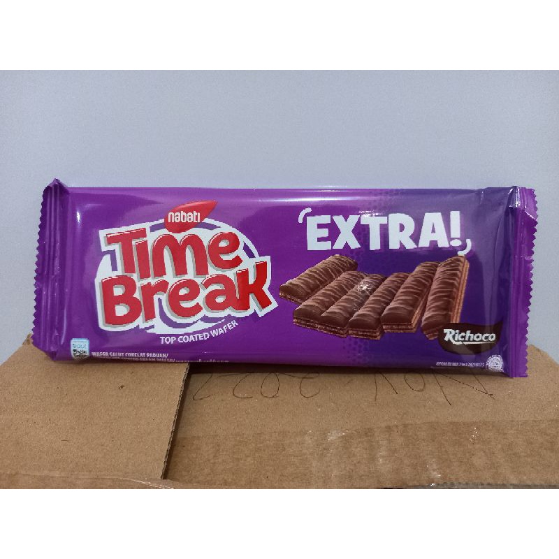 Jual Nabati Time Break Top Coated Wafer Richoco 36gr | Shopee Indonesia