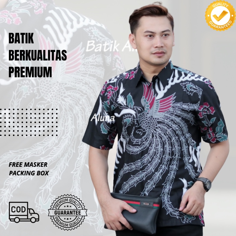 Jual Batik Pria Tangan Panjang Modern Furing Adem Batik Regular Fit ...