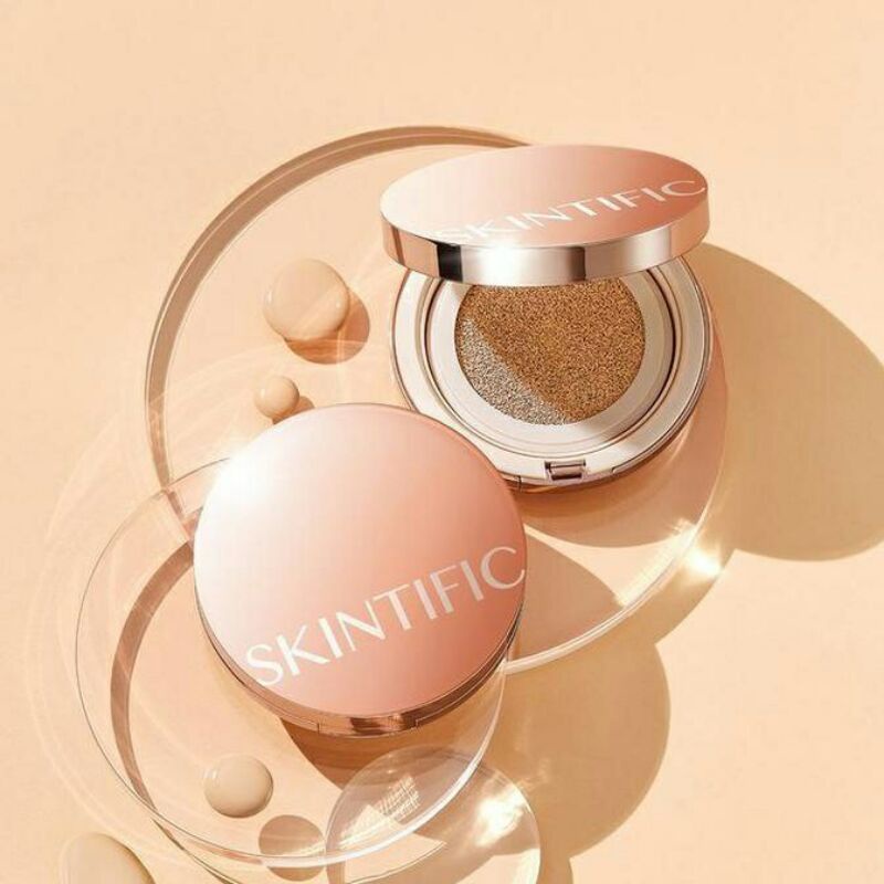 Jual SKINTIFIC Cover All Perfect Cushion High Coverage Poreless ...