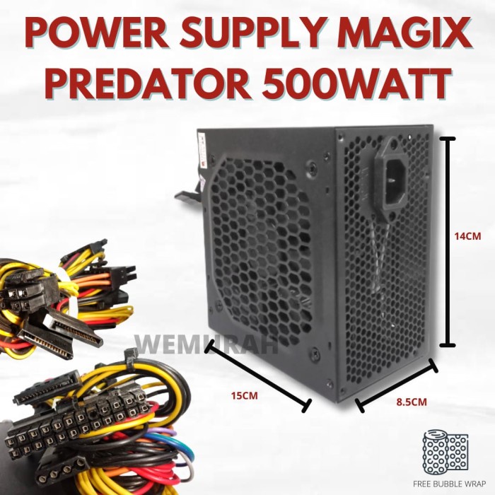 Jual POWER SUPPLY 500WATT - PSU KOMPUTER 500WATT - PSU KOMPUTER ...