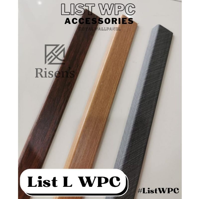 Jual LIST WPC L SIKU CORNER untuk wpc premium merek Risens siku premium ...