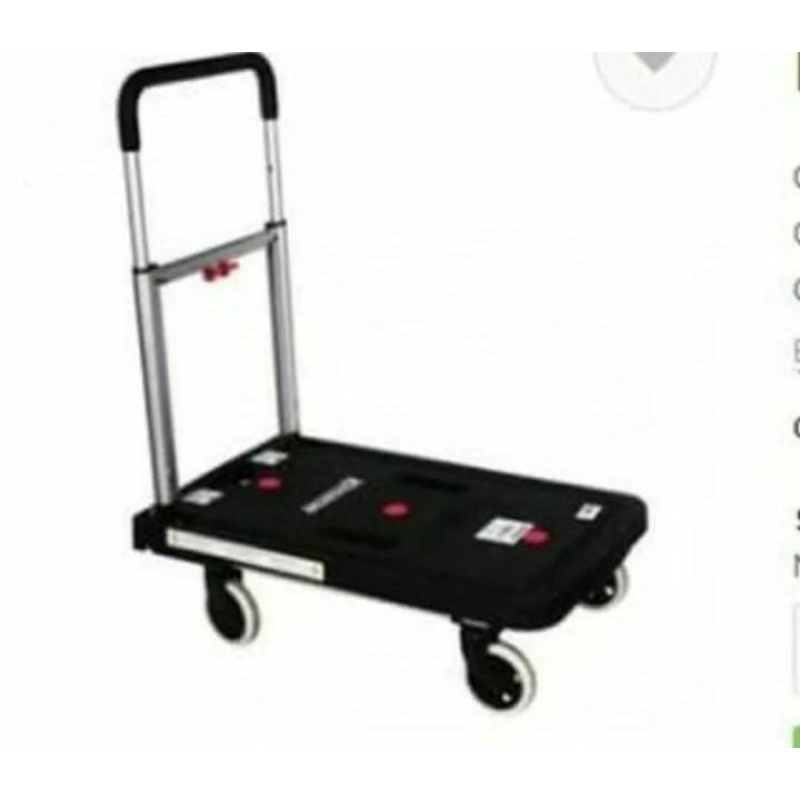Jual Portable platform handtruck plas 150kg | Shopee Indonesia