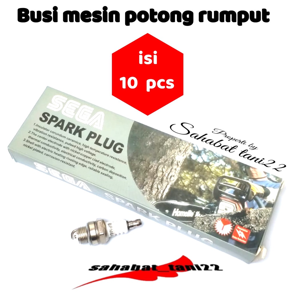 Jual Busi mesin potong rumput busi mesin rumput busi chainsaw senso ...