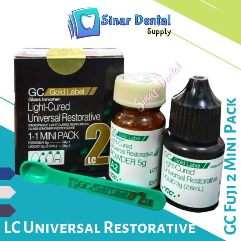Jual GC Gold Label Fuji 2 LC MP Mini Pack - Glassionomer Fuji II LC ...