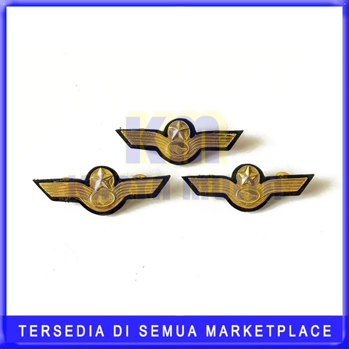Jual Lencana Wing Pilot Garuda Bintang 1 Wing Pilot Brevet Wing Pilot ...