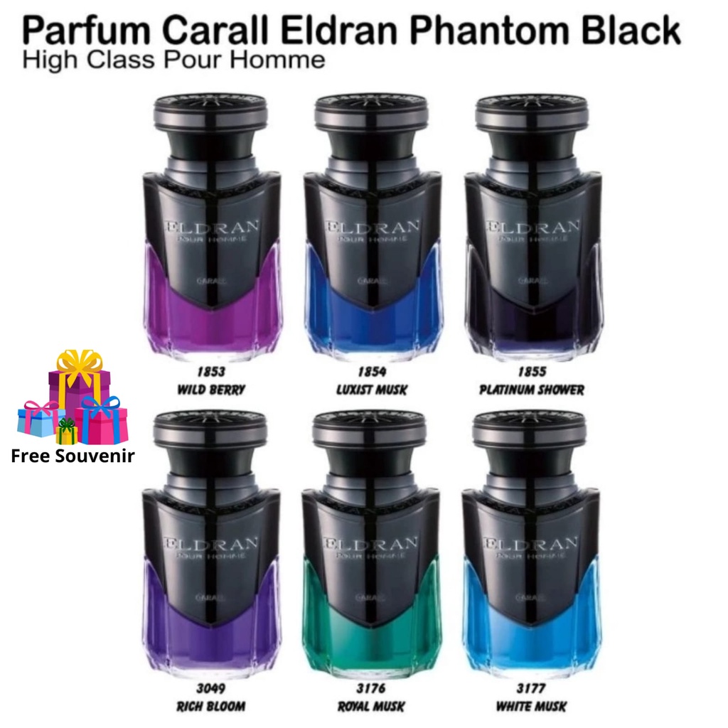 Jual Carall Parfum Mobil Eldran Phantom Black Royal Musk 3176 Made in Japan | Shopee Indonesia