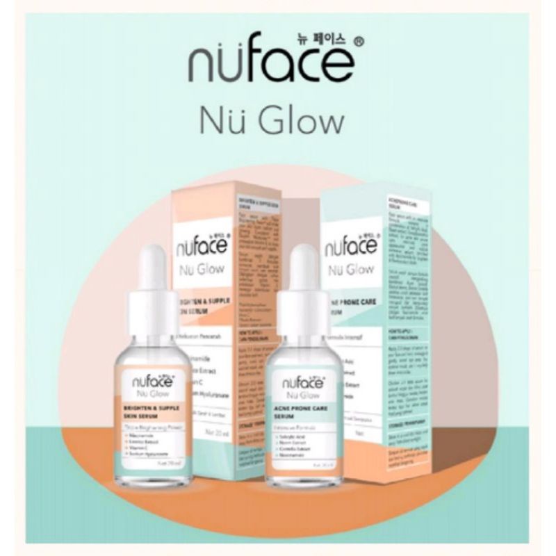 Jual Nuface NU Glow Brightening & supple skin serum | Acne prone care ...
