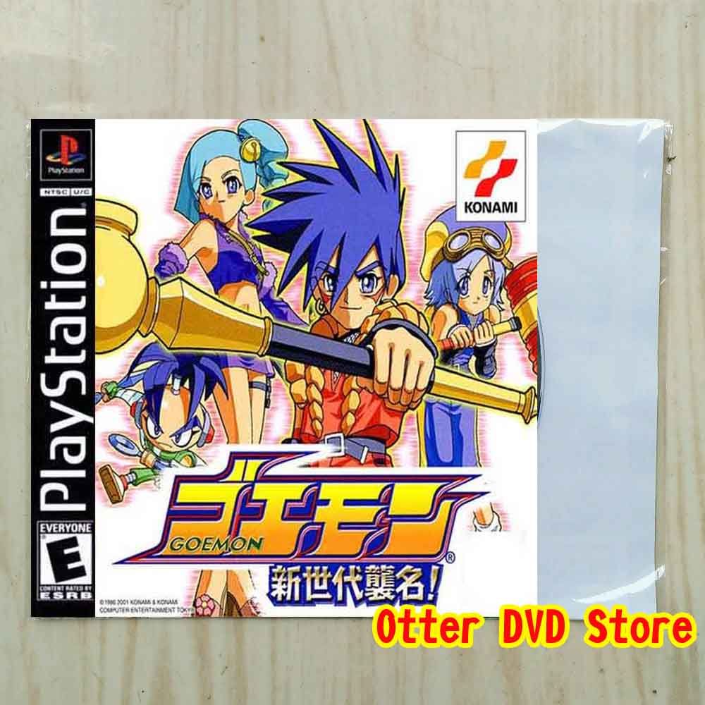 Jual Kaset CD Game Ps1 Ps 1 Goemon - Shin Sedai Shuumei ( New Generation Succession ) | Shopee ...
