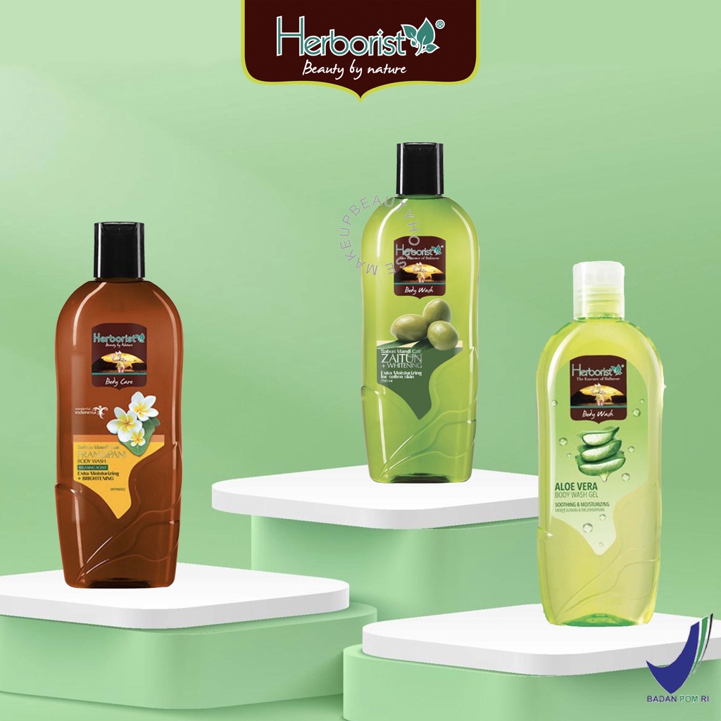 Jual HERBORIST Body Wash Series - Aloe Vera | Zaitun | Frangipani ...