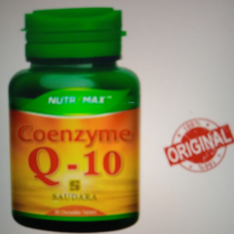 Jual nutrimax coenzyme Q10 100mg cheweable 30 tablet | Shopee Indonesia