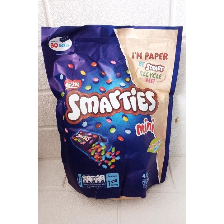 Jual Smarties Mini isi 30 boxes 446 gr | Shopee Indonesia