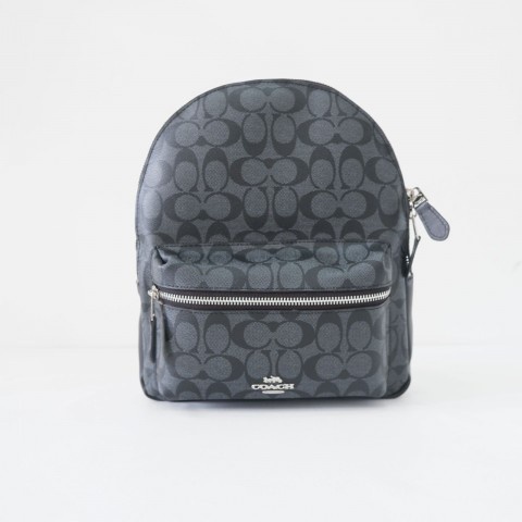 Jual TAS COACH RANSEL MEDIUM CHARLIE BACKPACK IN SIGNATURE CANVAS ...